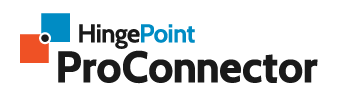 Get Started | HingePoint ProConnector